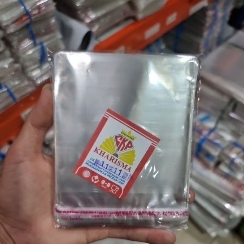 Jual PLASTIK OPP LEM BENING 9x9 10x10 12x12 13x13 14x14 15x15 16x16 isi 100 lembar / PLASTIK ...