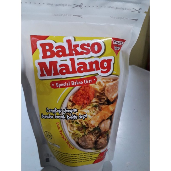 Jual BAKSO MALANG INSTANT (SPESIAL BAKSO URAT) | Shopee Indonesia