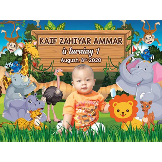 Jual Banner Ultah / Spanduk ulang tahun Ukuran 2x1 meter | Shopee Indonesia