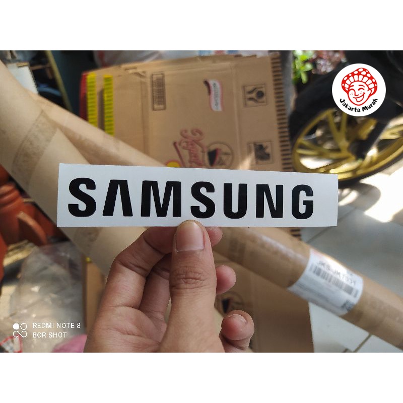 Jual STIKER SAMSUNG CUTTING CUSTOM LOGO | Shopee Indonesia