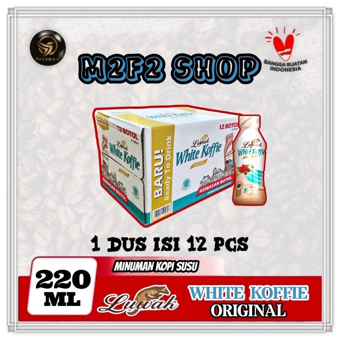 Jual Kopi Luwak White Koffie Original Botol Pet - 220 ml (Kemasan ...