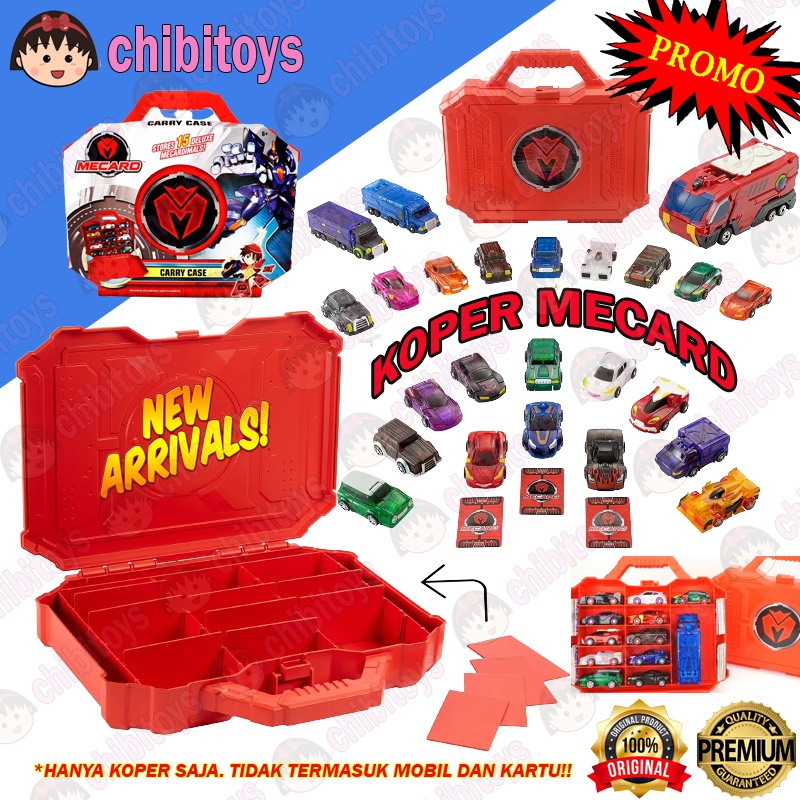 Jual TAS KOPER MAINAN MECARD TOYS CARRY CASE - ORIGINAL MATTEL KOPER ...