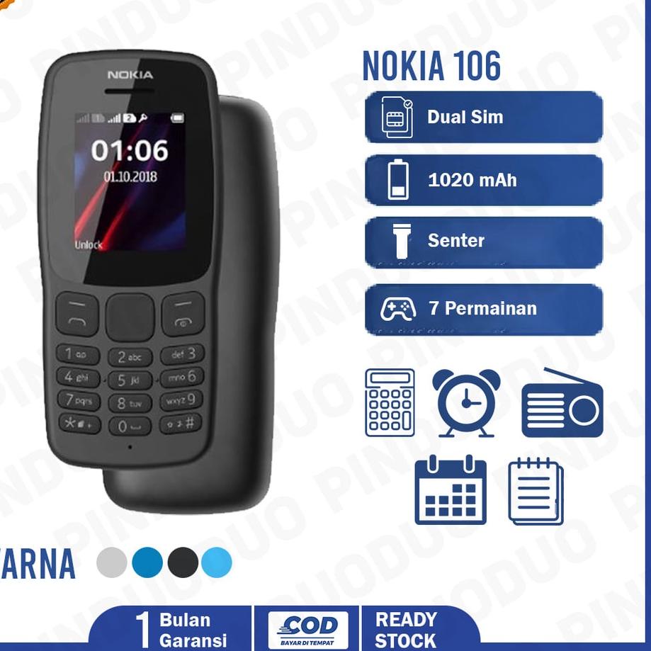 Jual Special!! Nokia 106 Dual Sim GSM jadul .. | Shopee Indonesia