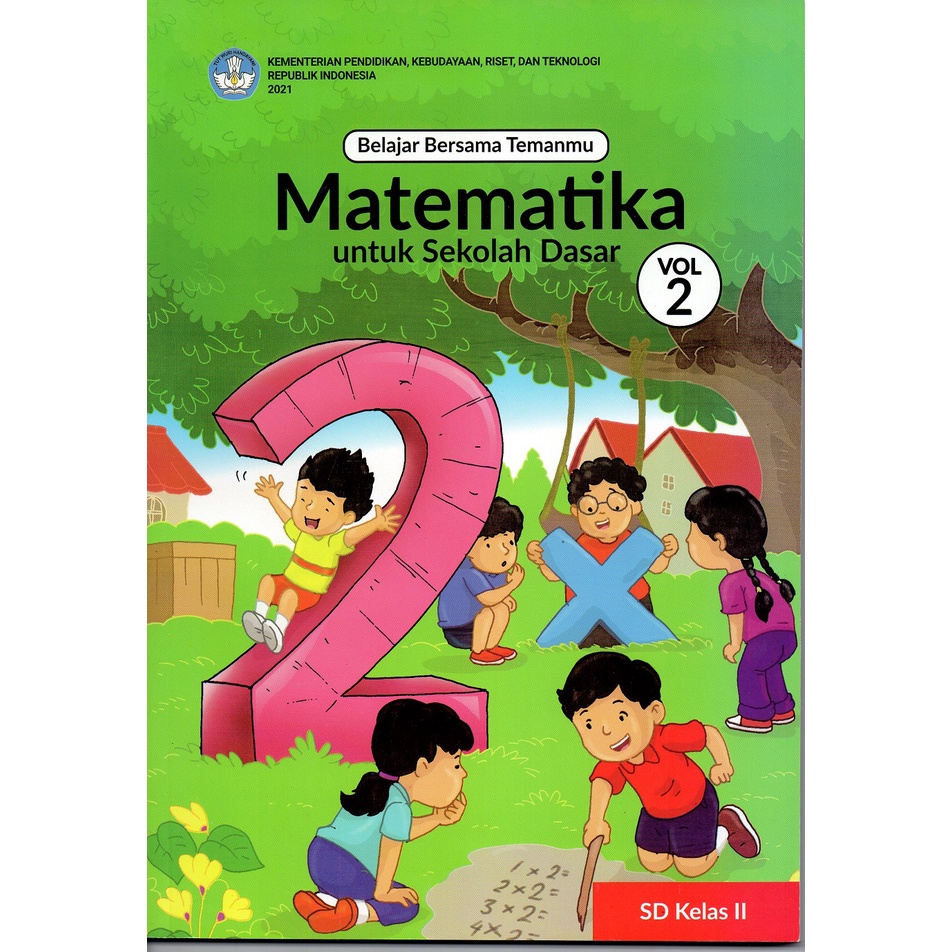 Jual BUKU SISWA MATEMATIKA VOLUME 2 SD/MI KELAS 2 - KURIKULUM MERDEKA | Shopee Indonesia