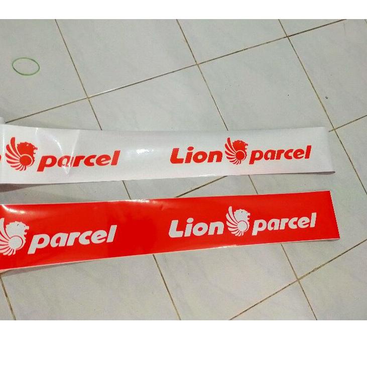 Jual Gratis Packing STIKER LION PARCEL UNTUK DINDING/KACA ukuran 12cm X ...