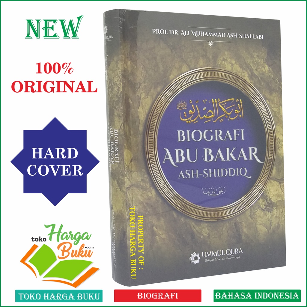 Jual Biografi Abu Bakar Ash-Shiddiq ORI Sejarah Hidup Sahabat Shahabat ...