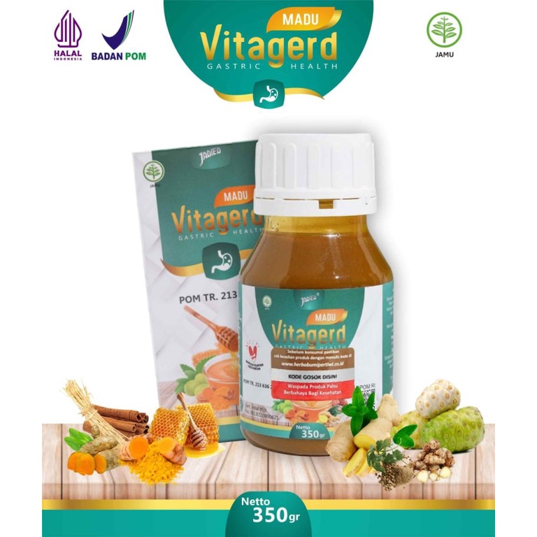 Jual MADU VITAGERD HERBAL ORIGINAL ASLI OBAT GERD DAN ASAM LAMBUNG VITA ...