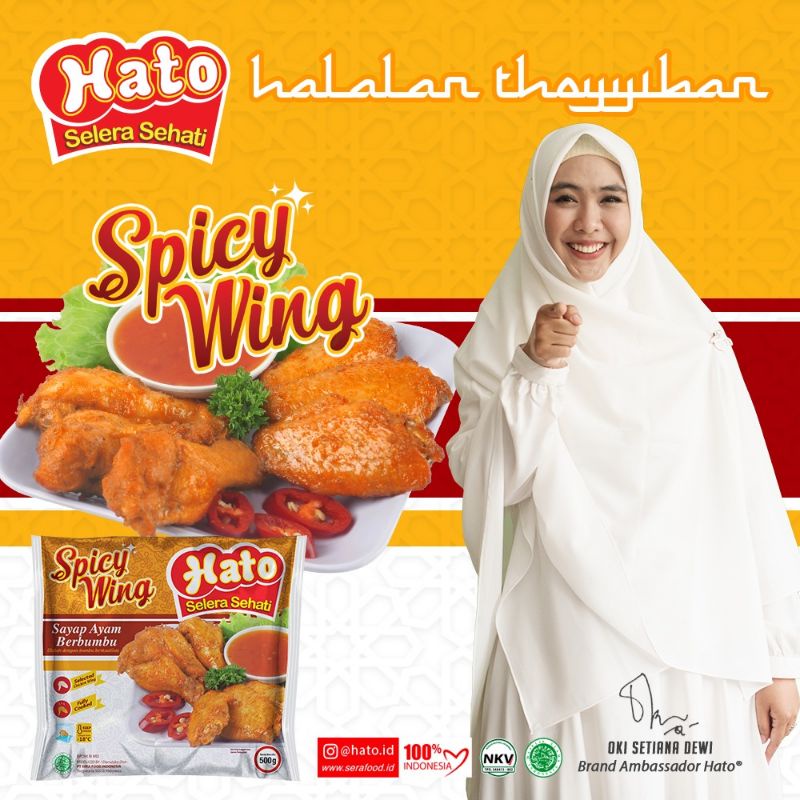 Jual HATO SPICY WING | Shopee Indonesia