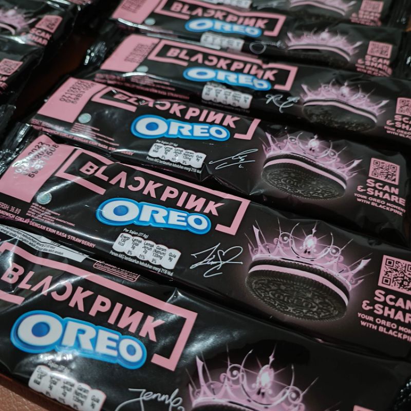 Jual Oreo Blackpink Black Edition Limited No Photocard | Shopee Indonesia