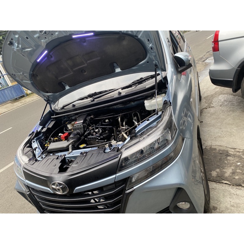 Jual Hood damper Avanza Xenia Veloz merk Nippon Racing engine bonnet ...