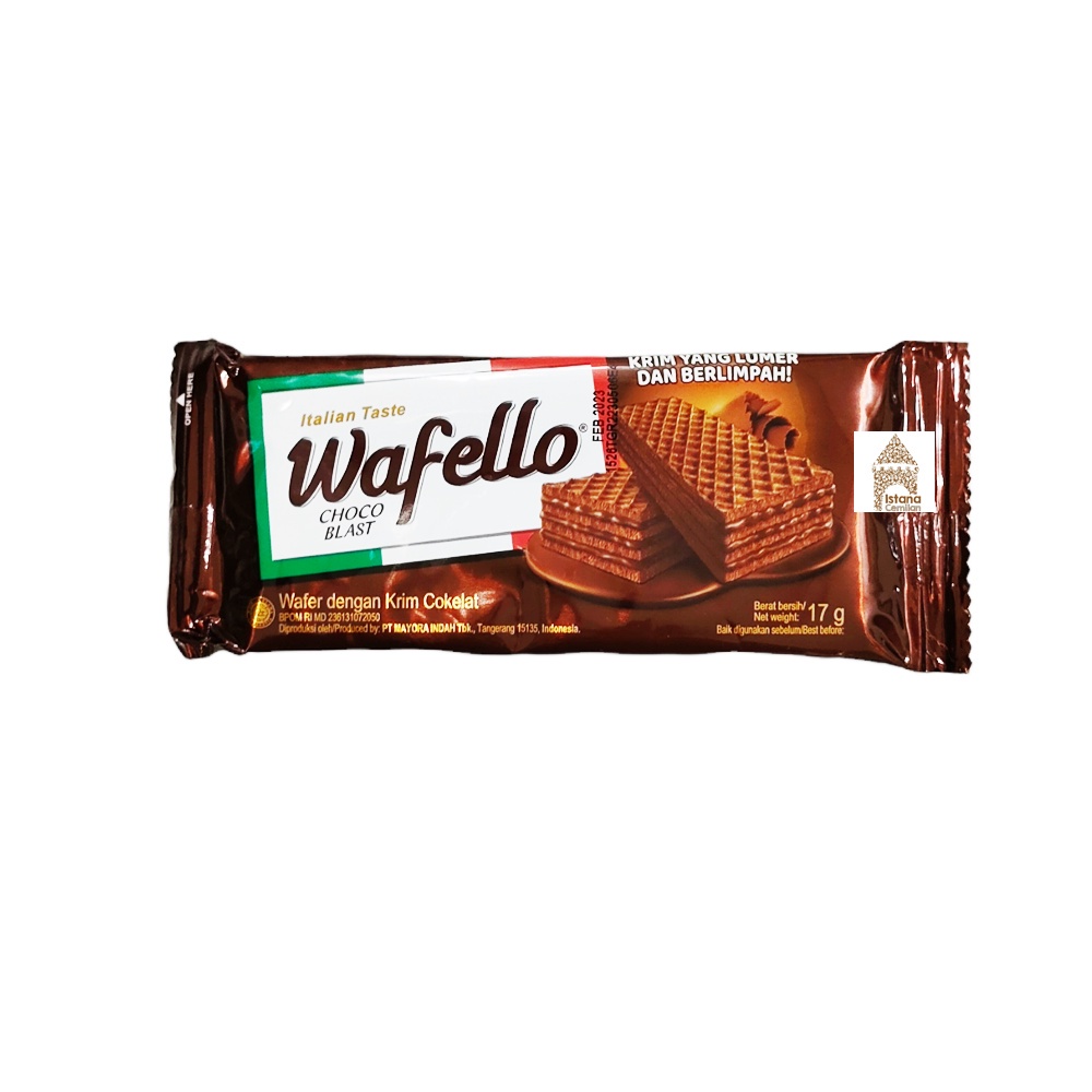 Jual Roma Wafello Wafer Coconut / Butter Caramel / Choco Blast 17 Gram ...