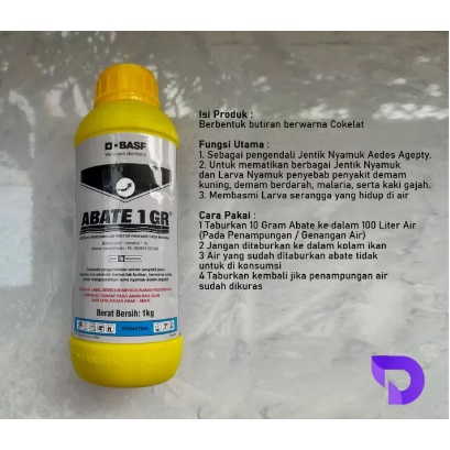 Jual Obat Pembunuh Jentik Nyamuk (ABATE 1 KG) | Shopee Indonesia