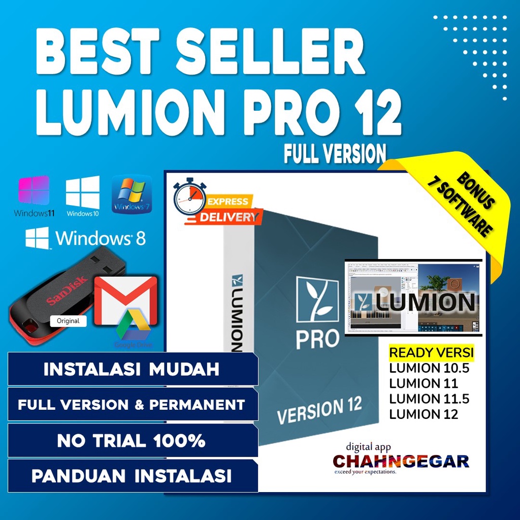 Jual Flashdisk Lumion Pro 13 Full Version | Lumion Pro 12 Software 3D ...