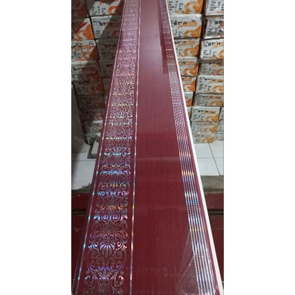Jual Plafon PVC Starfon Motif Red Gloss | Shopee Indonesia