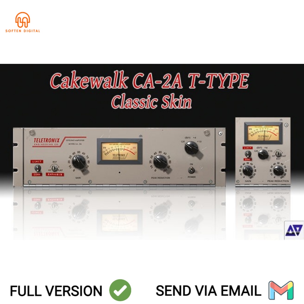 Jual Cakewalk – CA-2A T-Type Leveling Amplifier 2 VST Plugin vintage ...