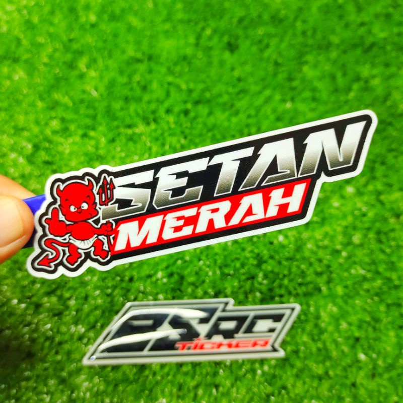 Jual sticker setan merah | Shopee Indonesia