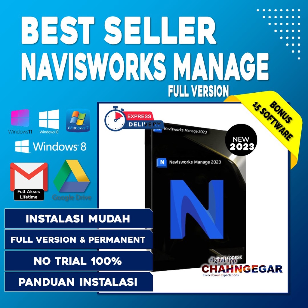 Jual Navisworks Manage 2023 Software 3D Full Version Navisworks 2022 ...