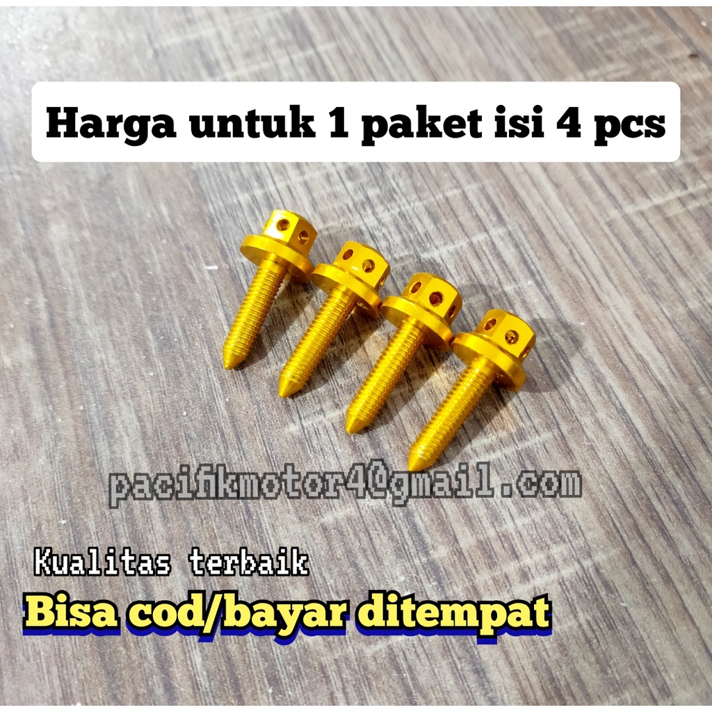 Jual Baut Probolt Visor Aerox Baut Visor Aerox 155 Baut Variasi Visor ...