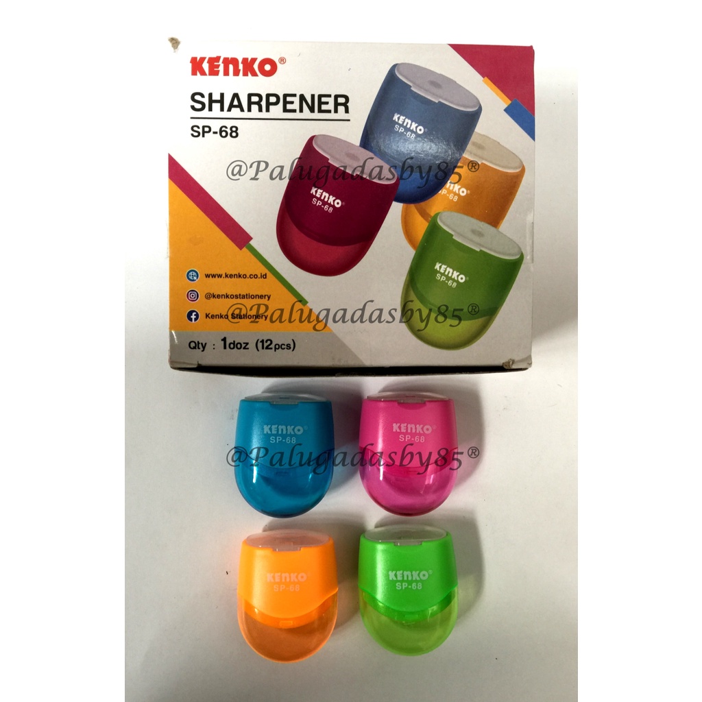 Jual Rautan KENKO SP-68 (1 Biji) / Sharpener Kenko SP-68 / Ongotan ...