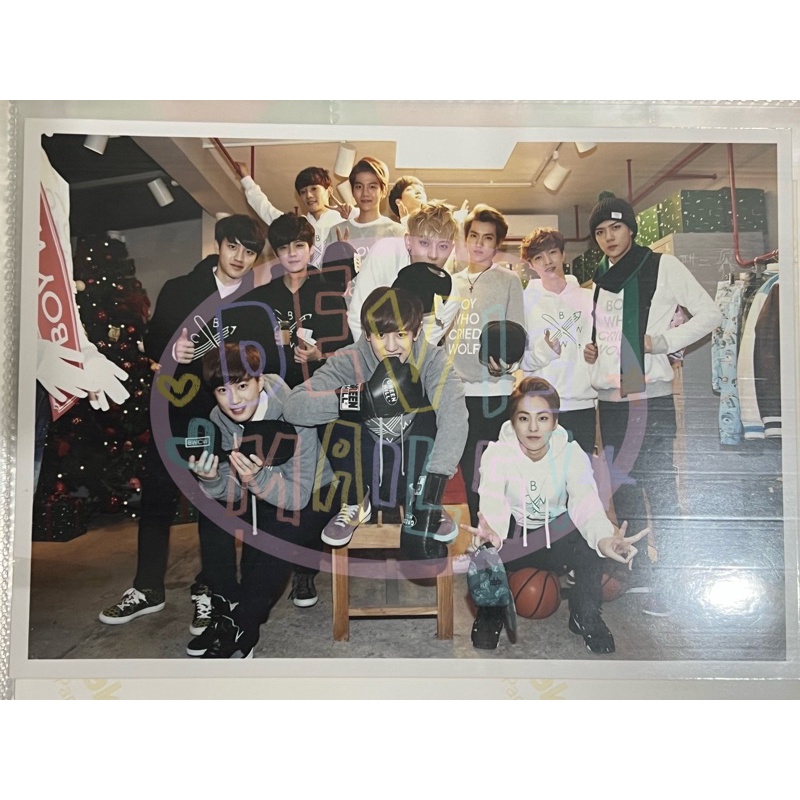 Jual RARE Official BWCW EXO Photo Print Kai OT12 EXO-M EXO-K | Shopee Indonesia