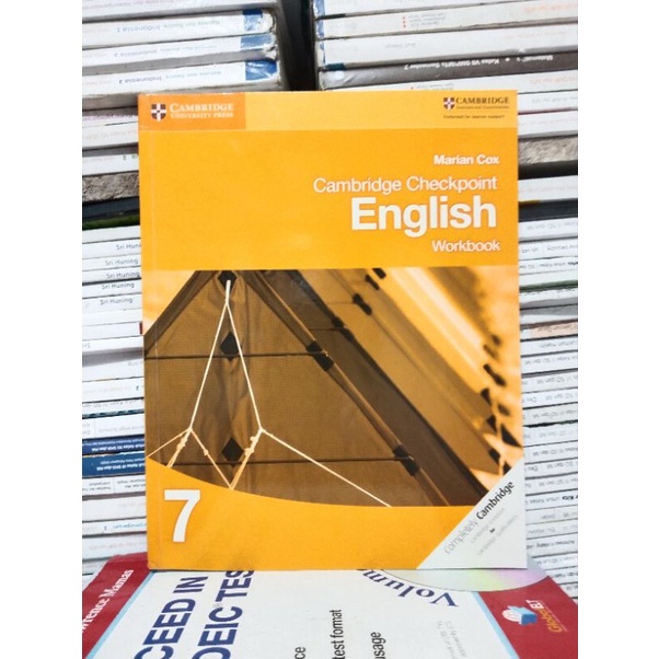 Jual BUKU CAMBRIDGE CHECKPOINT ENGLISH 7/WORKBOOK 7 | Shopee Indonesia