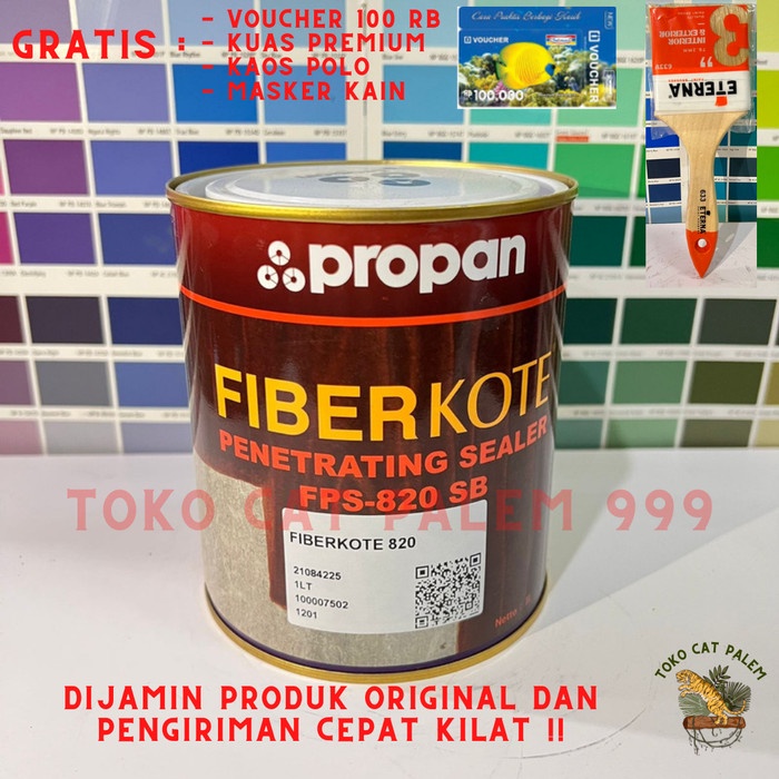 Jual Cat Dasar GRC / Lisplank 1L / Cat Fiberkote / Cat Propan / Conwood ...