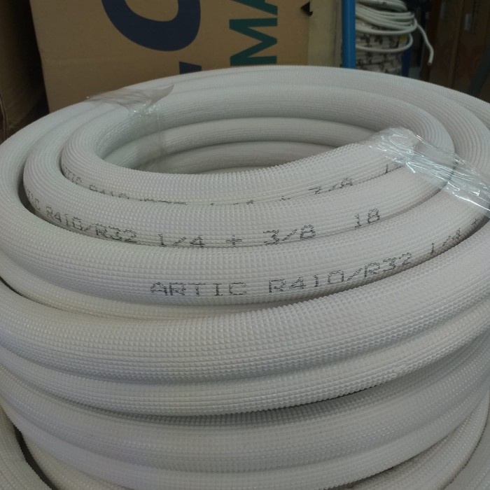 Jual Pipa Pipa Ac Selang Ac Tembaga Ac Artic 1/4X3/8 Eceran Meteran ...