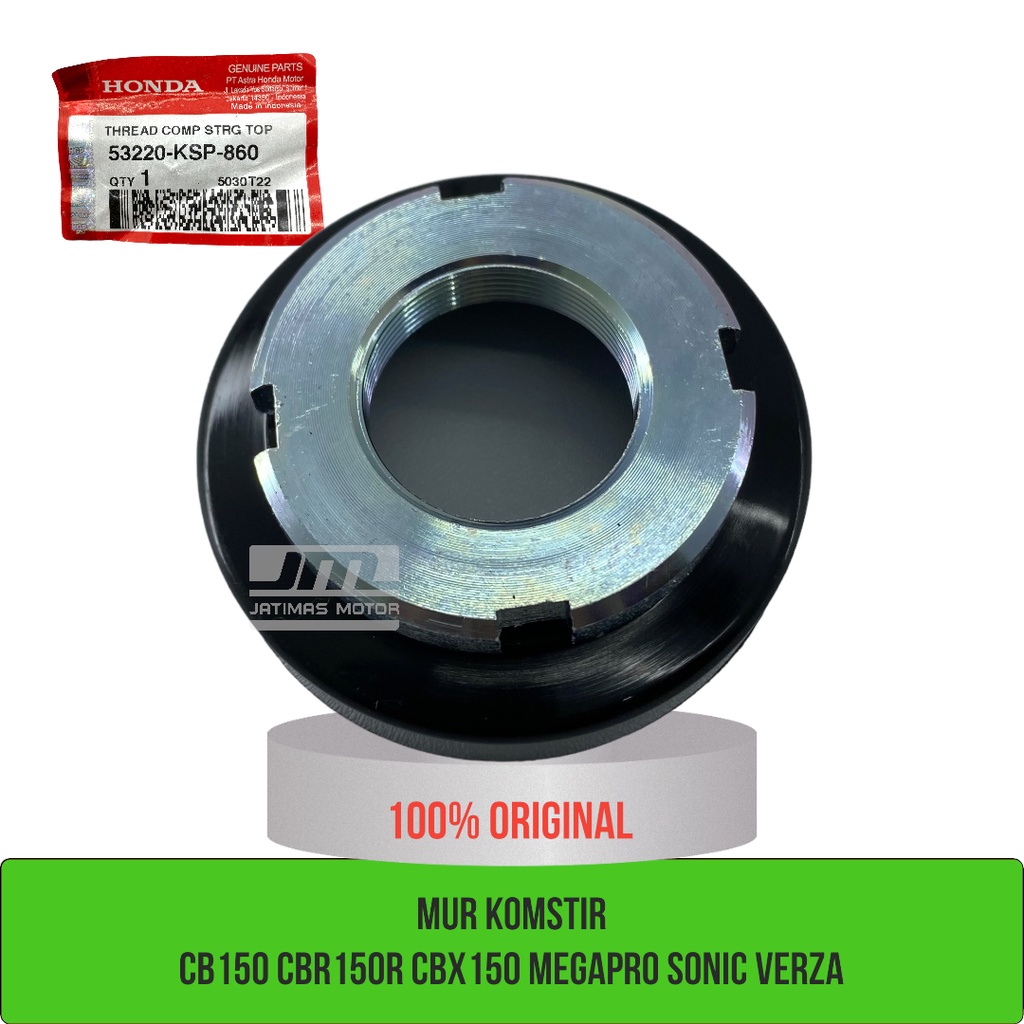 Jual Mur komstir CB150 CBR150R CBX150 megapro sonic verza 53220-KSP-860 ...