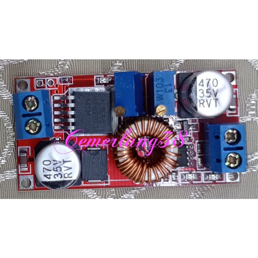 Jual XL4005 N16 Merah Modul step down converter stepdown 5A dc | Shopee ...