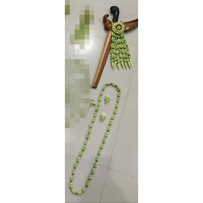 Jual melati palsu sultan premium melati imitasi murah set pria kalung ...