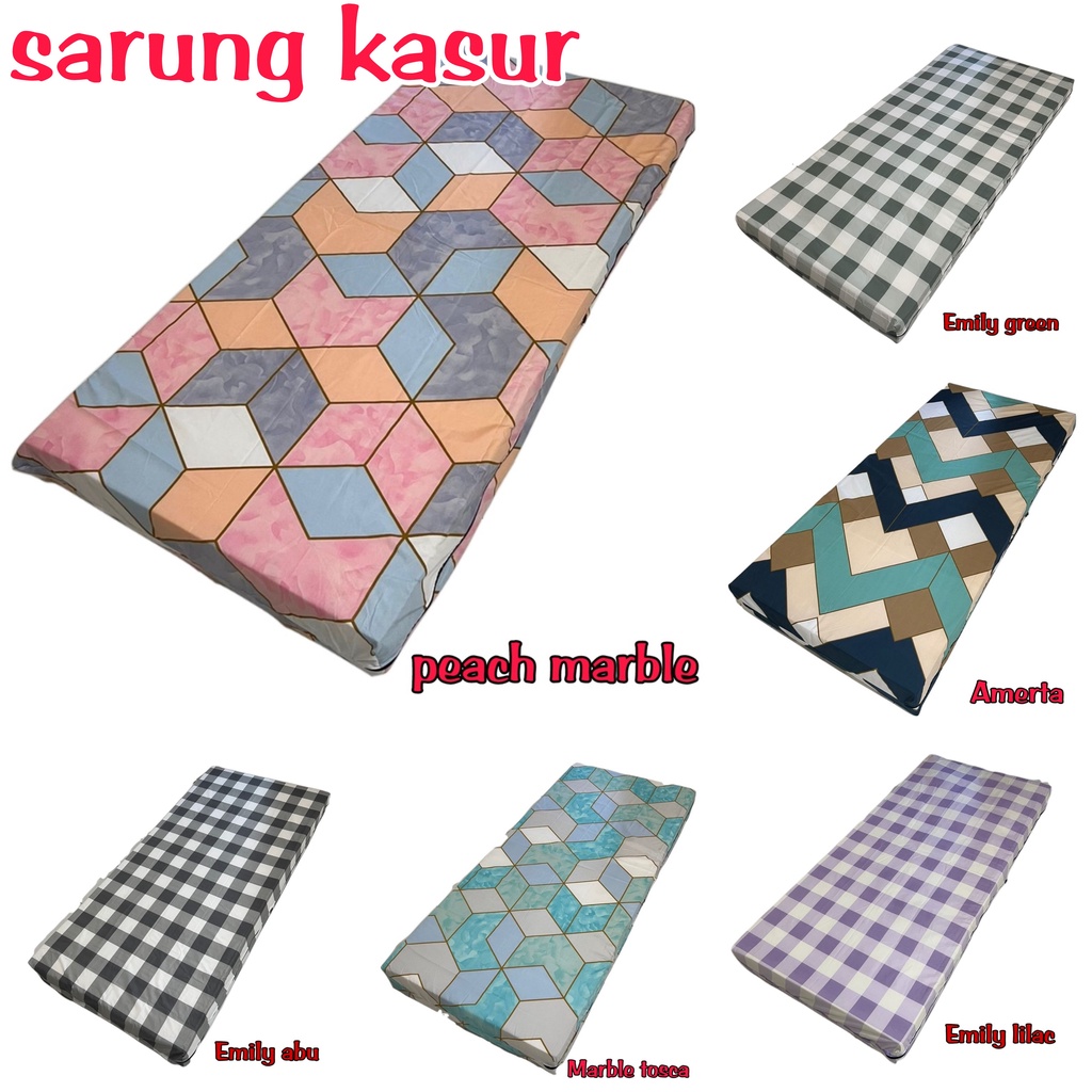 Jual sarung kasur busa resleting / sprei resleting | Shopee Indonesia