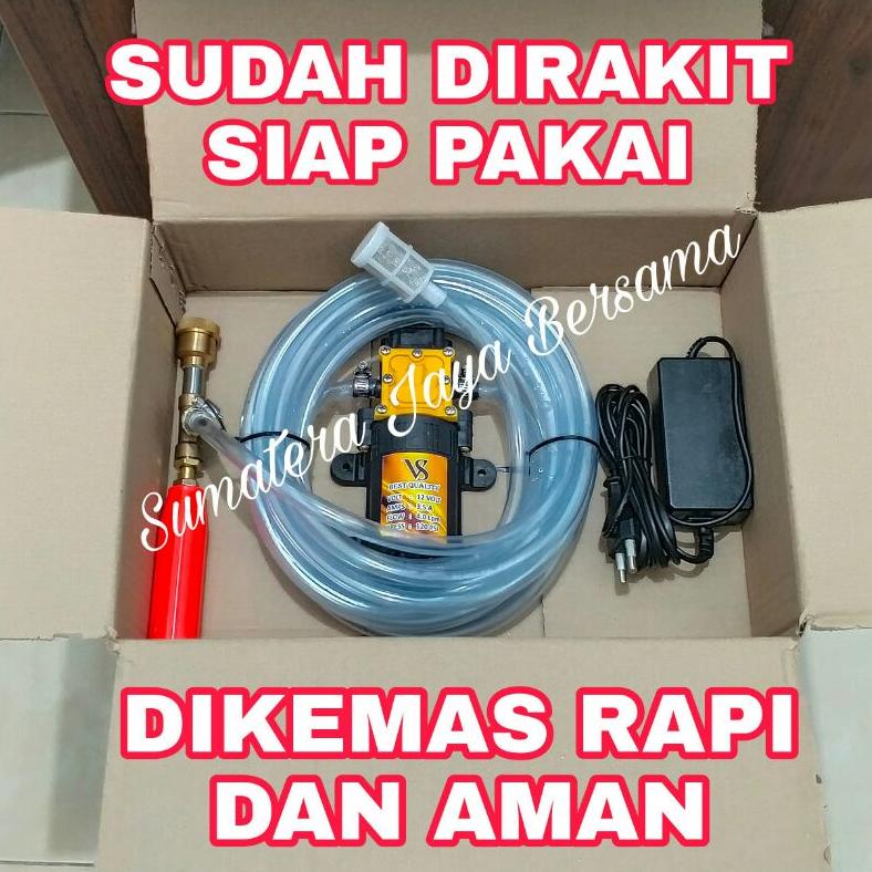 Jual Best Product KR7GT Alat cuci motor steam mini Mesin pompa dc cuci ...