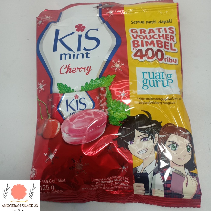 Jual permen KIS rasa Cherry berat 125 gr isi 50 pcs | Shopee Indonesia