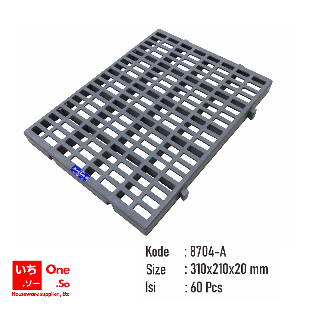 Jual PALET PLASTIK / ALAS KANDANG / TATAKAN / UK. 31x21x2 CM ( PP ) | Shopee Indonesia