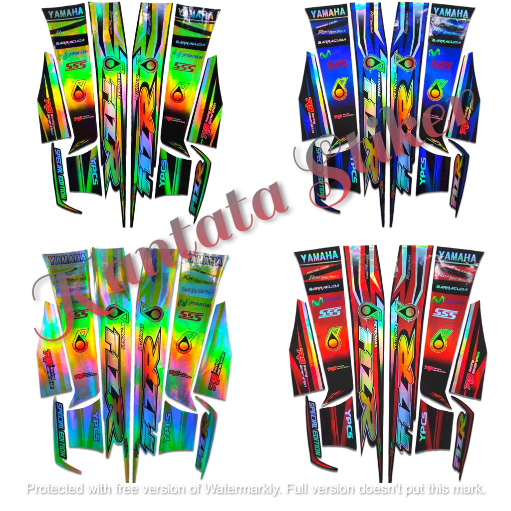 Jual STIKER STRIPING LIS LES BODY MOTOR YAMAHA F1ZR SPECIAL EDITION ...