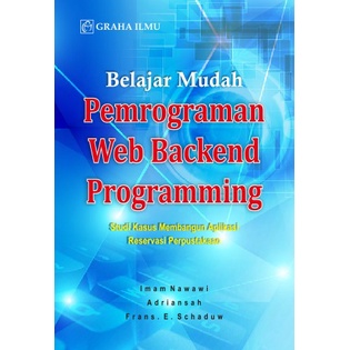 Jual Belajar Mudah Pemrograman Web Backend Programming - Imam Nawawi ...