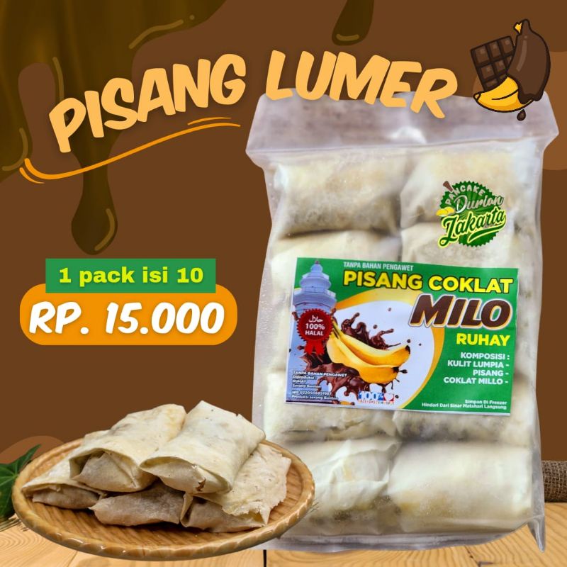 Jual Pisang Cokelat / piscok lumer | Shopee Indonesia