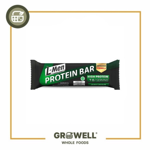 Jual L-MEN PROTEIN BAR CRUNCHY CHOCOLATE 22 G | Shopee Indonesia