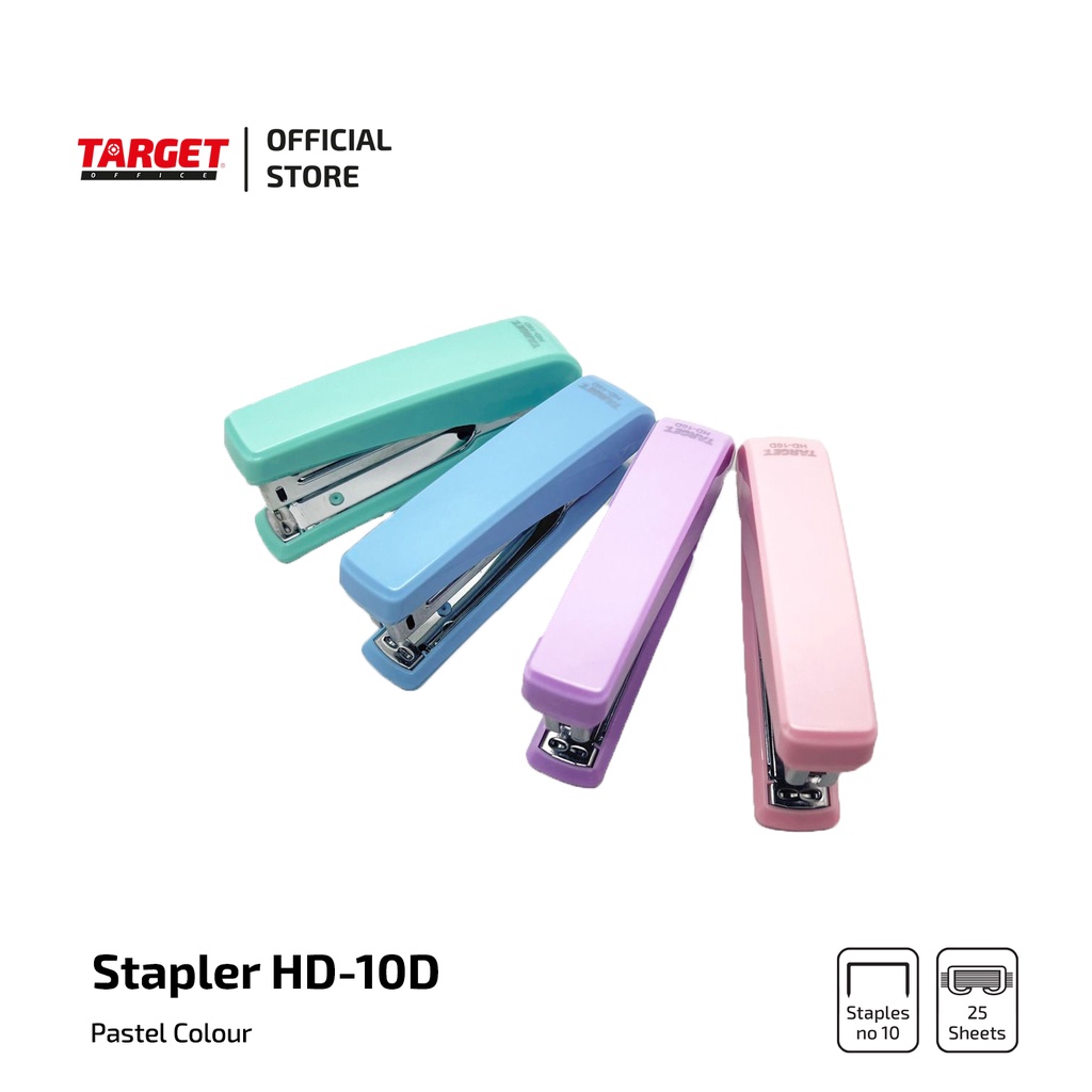 Jual Target Stapler HD - 10 D PASTEL COLOR | Shopee Indonesia