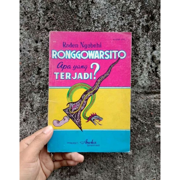 Jual buku RADEN NGABEHI RONGGOWARSITO APA YANG TERJADI? - Anjar Ary ...