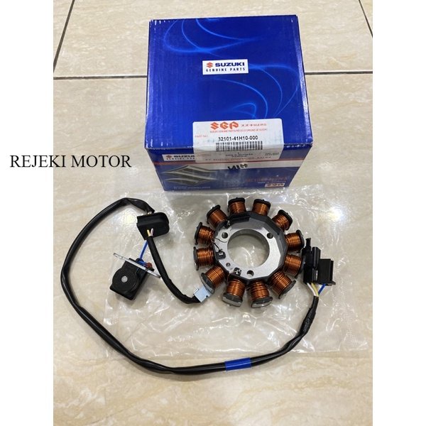 Jual SPULL SPUL STATOR COMP SKYDRIVE SKY DRIVE ORIGINAL ORI ASLI SUZUKI SGP 32101-41H10-000 ...