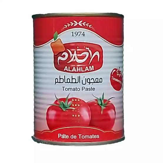 Jual Alahlam Tomato Paste Saudi Saus Tomat Arab Saudi 400g | Shopee ...