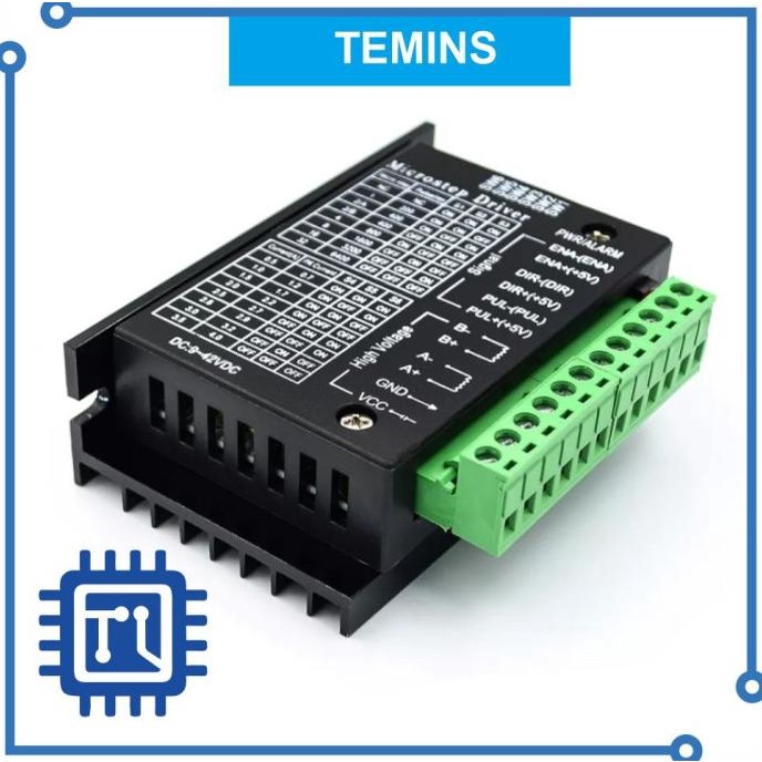 Jual TB6600 Stepper Motor Driver Controller 4.0A 42V (pulsa 3-24V ...