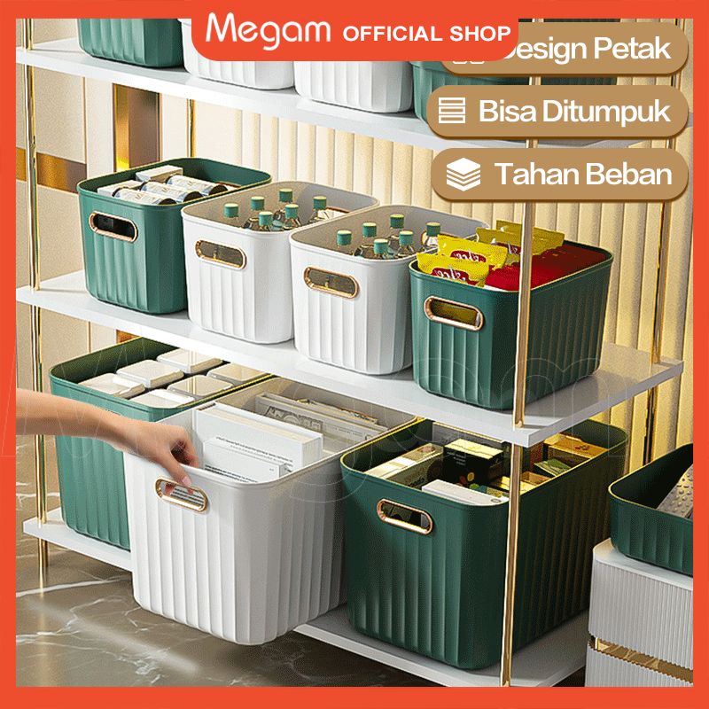 Jual Megam Storage Box Tempat Penyimpanan Barang Serbaguna Box ...