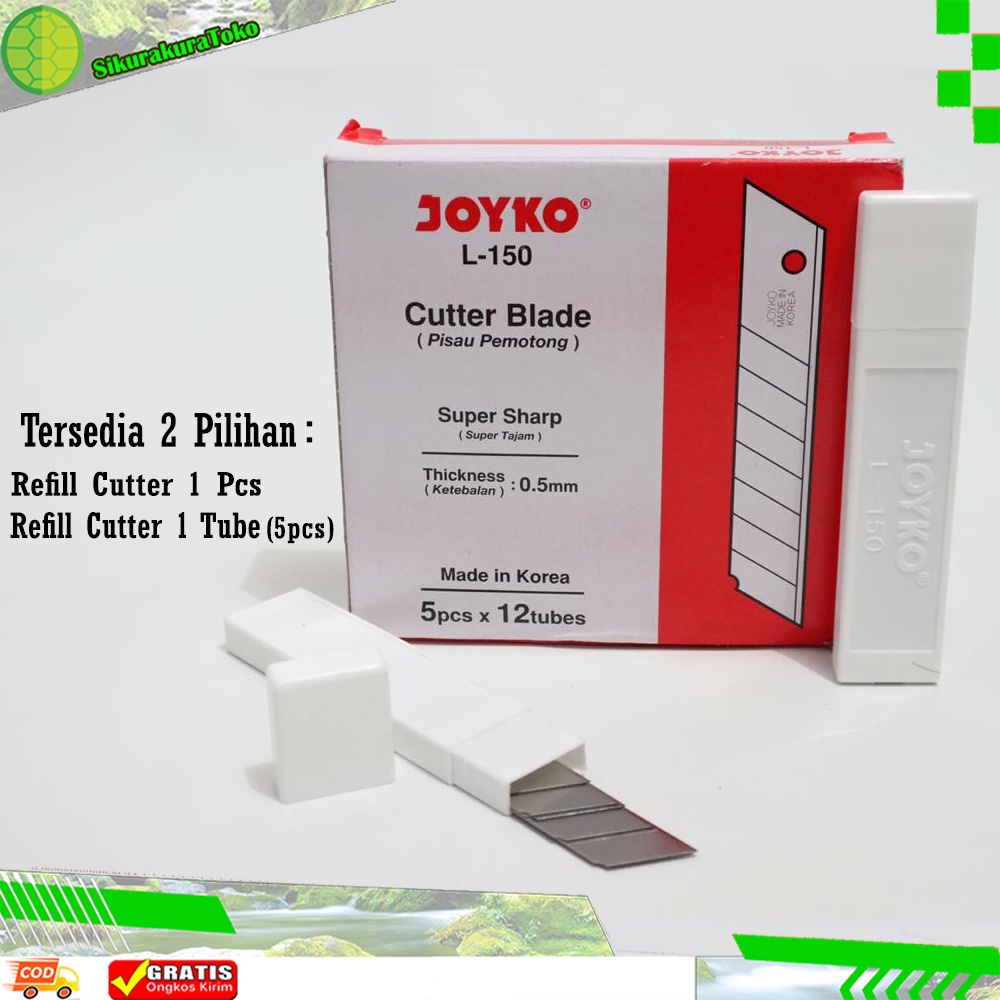Jual Isi / Refill Cutter Blade JOYKO Besar L - 150 L150 L-150 18mm 18 ...