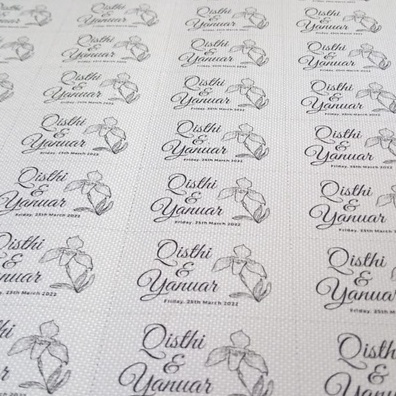 Jual LABEL KAIN PRINTING BAHAN POLYESTER 600D | Shopee Indonesia