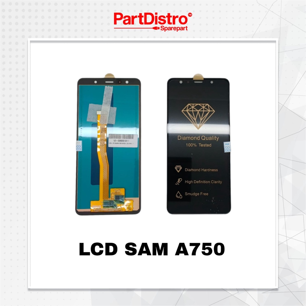 Jual LCD+TS FULLSET SAM A750 INCELL BLACK+TS (GALAXY A7 2018) | Shopee ...