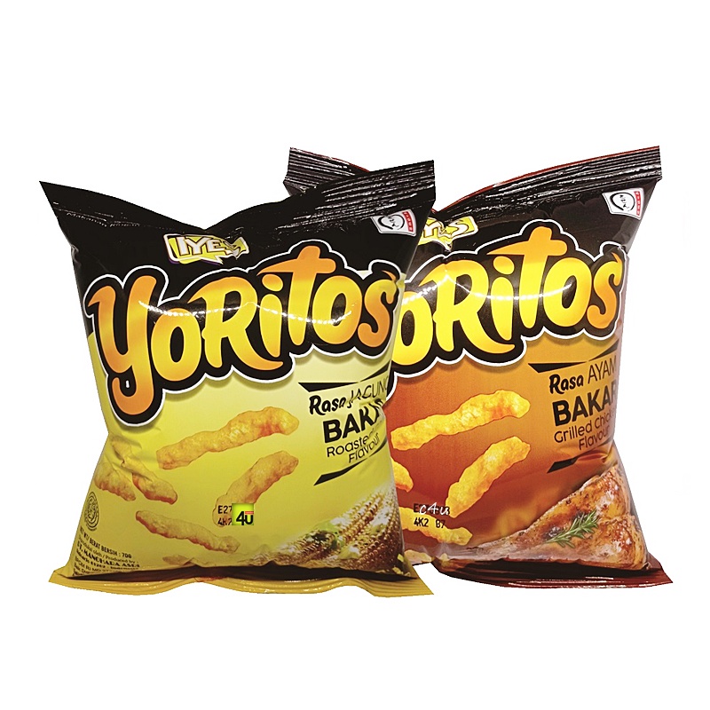 Jual IYES - YORITOS - Snack Ekstrudat Jagung - 70 gr BANTAL | Shopee ...