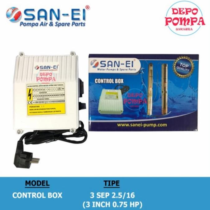 Jual Control Box Pompa Air Satelit 0.75Hp 3Inch/ 4Inch Atau 2.5Inch ...