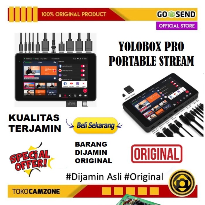 Jual Yolobox Pro Yolo LIV Portable Live Stream | Shopee Indonesia